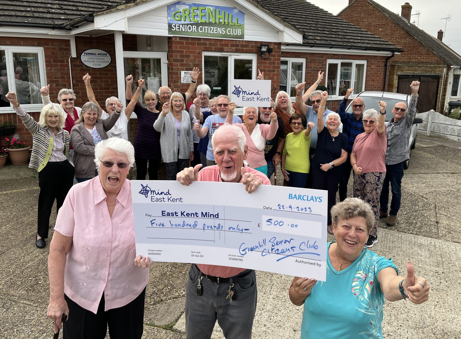 Herne Bay Senior Citizens Club raises funds for East Kent Mind - East ...