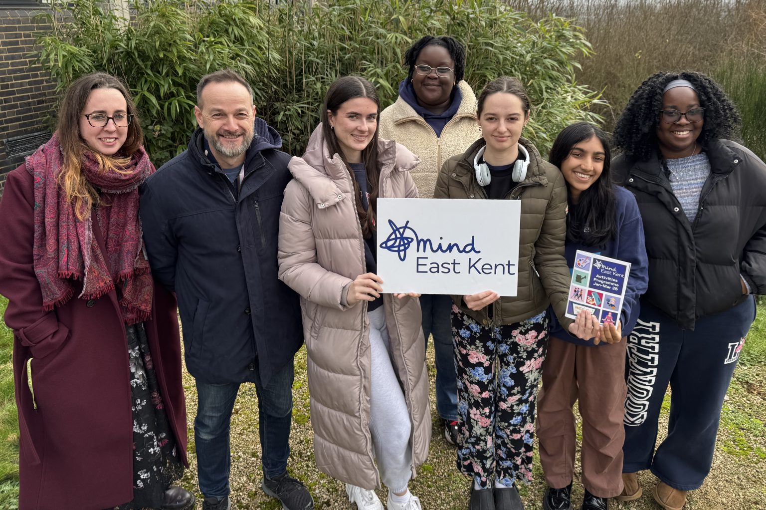 Students team up to support mental health - East Kent Mind